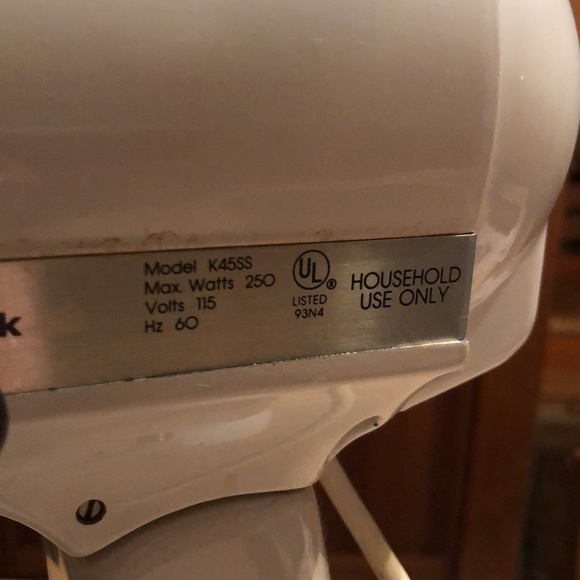 KitchenAid | Kitchen | Vintage Kitchen Aid Stand Mixer Set K45ss Heavy ...